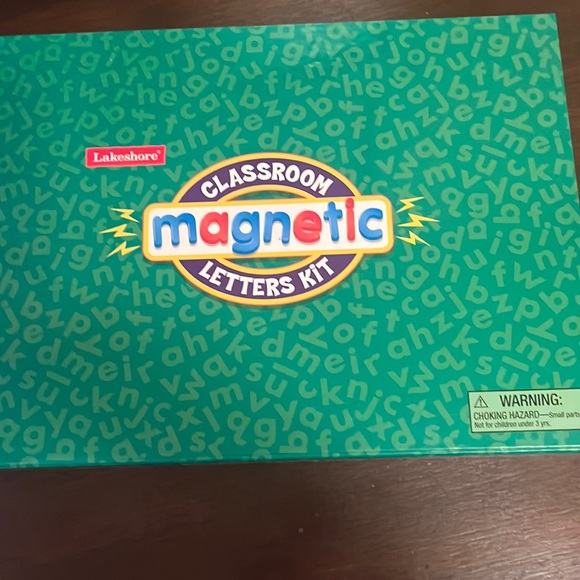 lakeshore | Toys | Lakeshore Magnetic Letters Kit | Poshmark